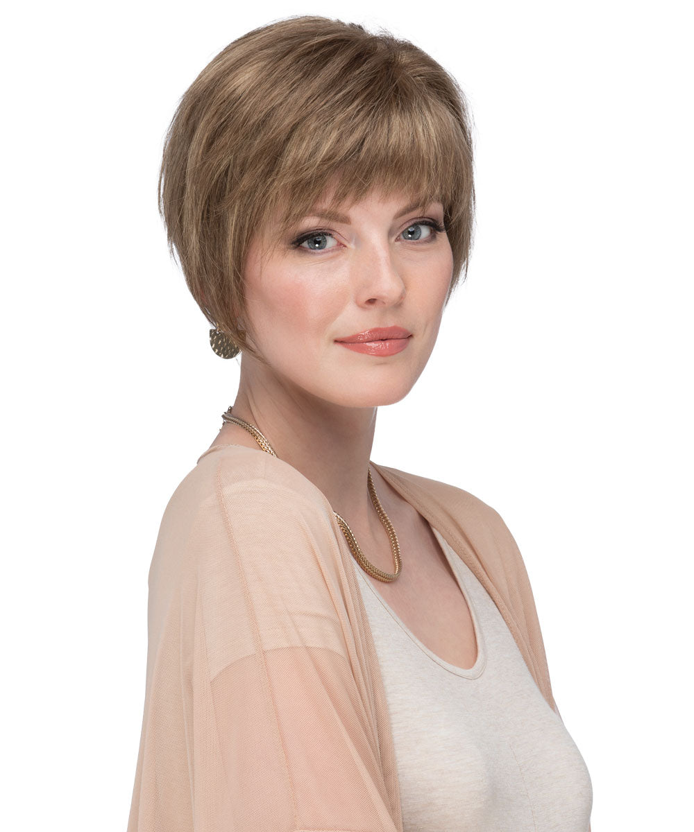 Remy Human Hair | Vivid French 6" by Estetica Designs | Hair Topper